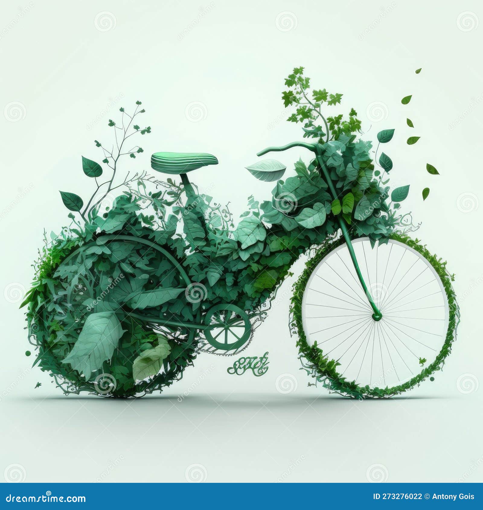 Black and Eco Bikes Designed with High-Quality Generative AI Stock ...