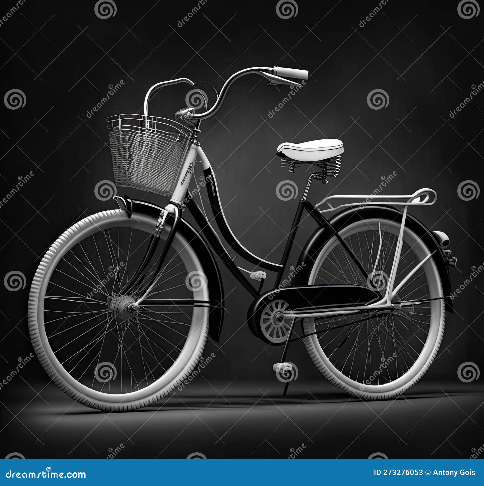 Black and Eco Bikes Designed with High-Quality Generative AI Stock ...
