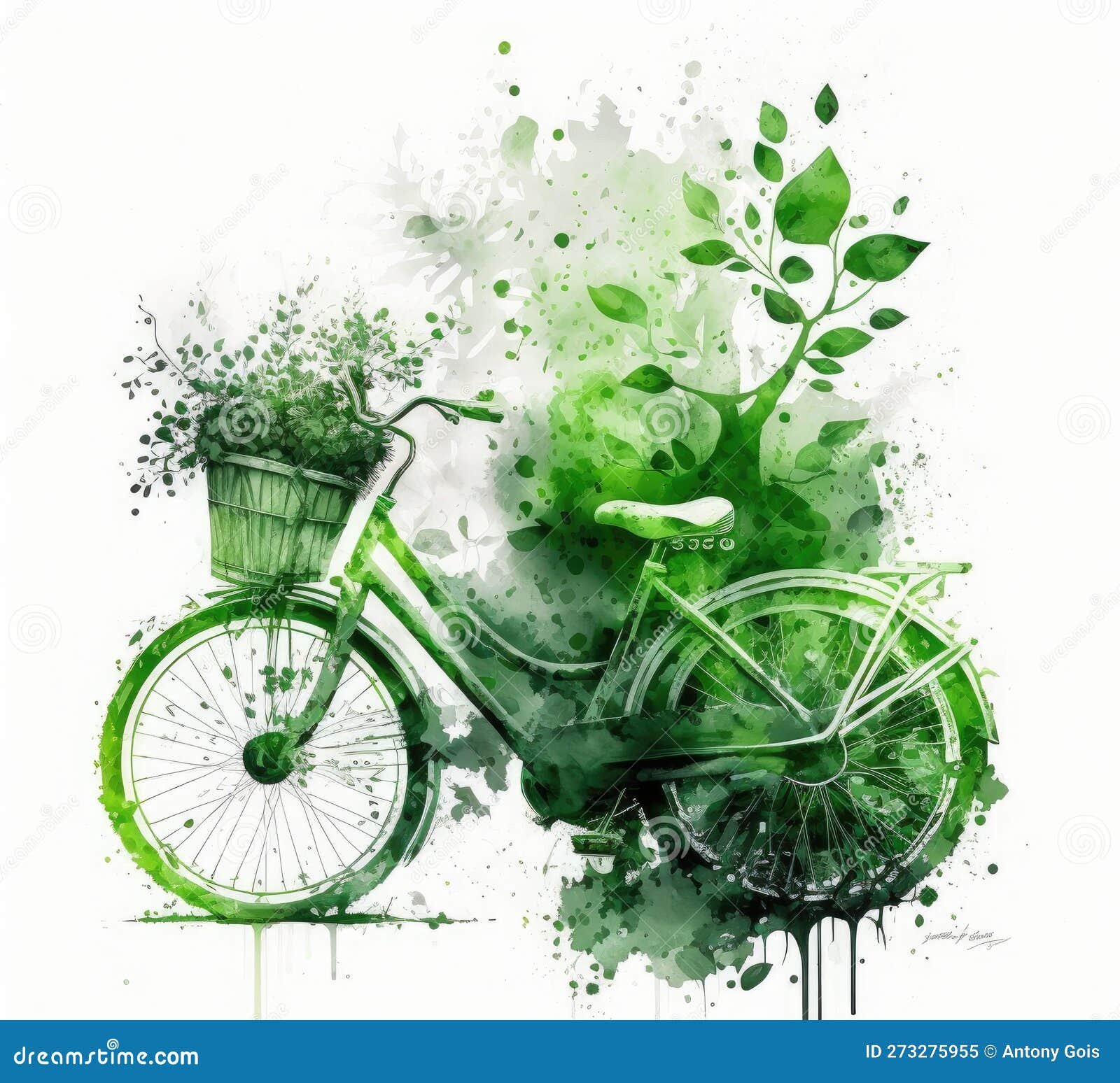 Black and Eco Bikes Designed with High-Quality Generative AI Stock ...