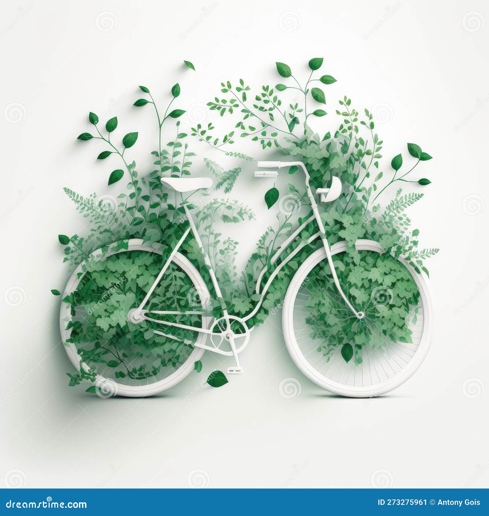 Black and Eco Bikes Designed with High-Quality Generative AI Stock ...