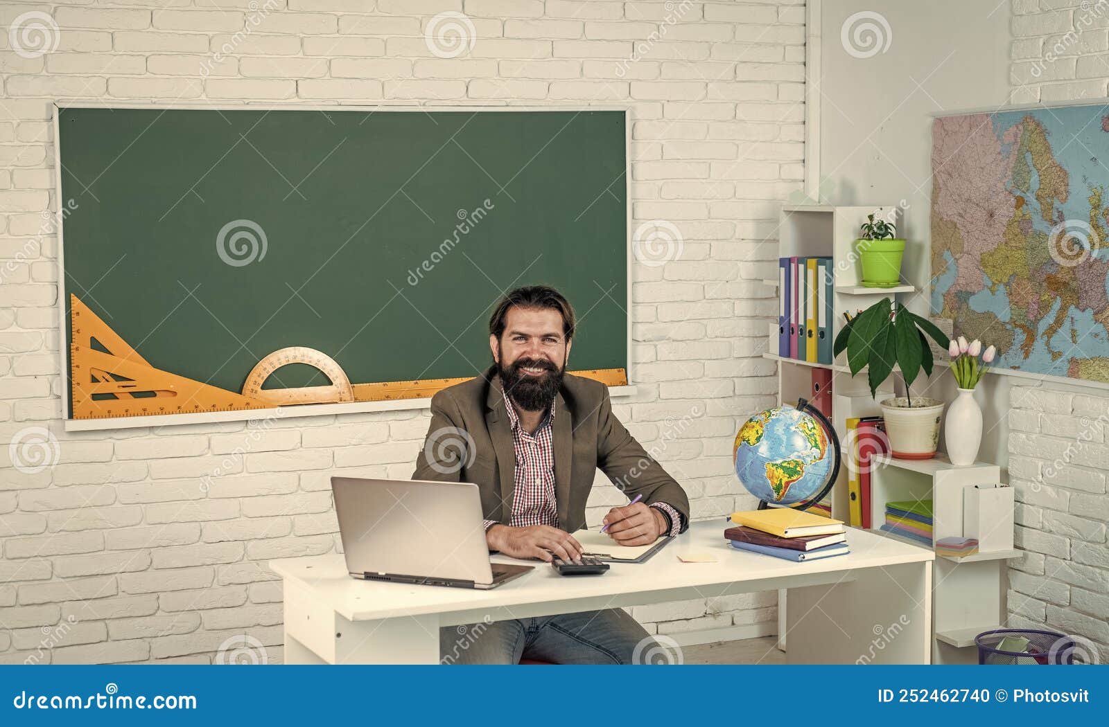 Explore Something New. Pass the Exam. Learning the Subject. Happy Man ...