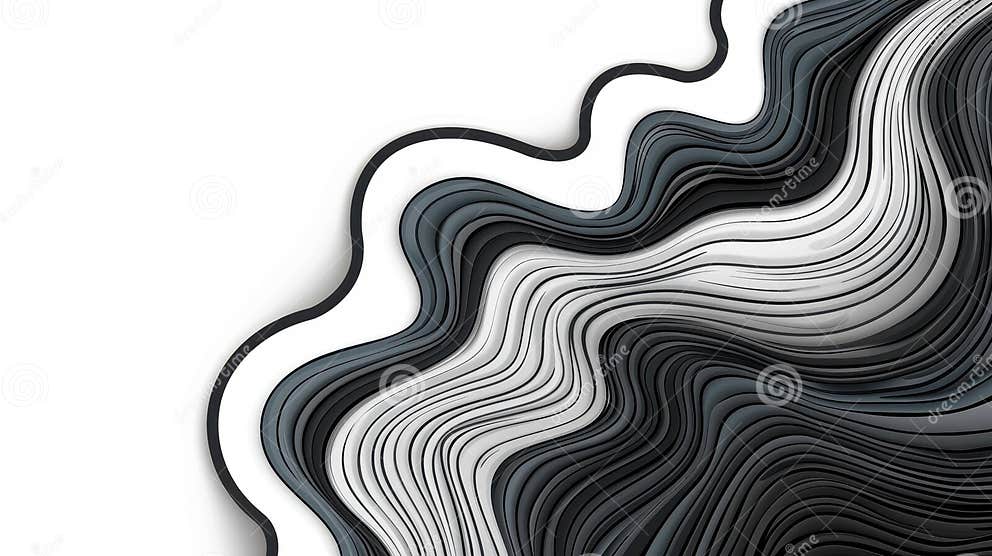 Unique Handdrawn Underlines Contrast Sharply with a White Backdrop ...