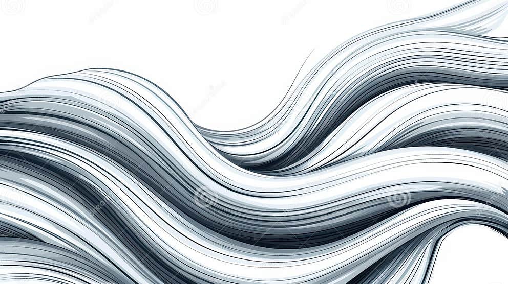 Unique Handdrawn Underlines Contrast Sharply with a White Backdrop ...