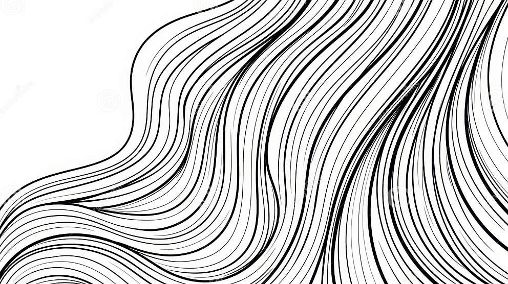 Unique Handdrawn Underlines Contrast Sharply with a White Backdrop ...