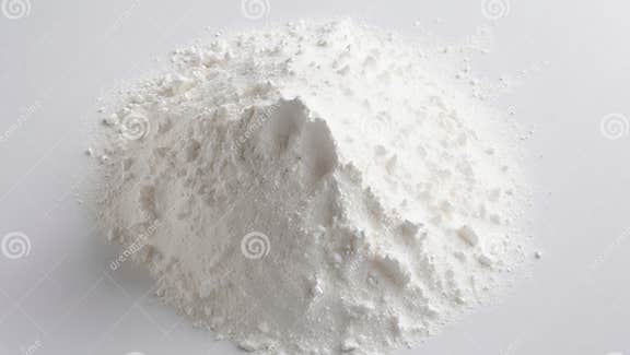 Explore the Textures of White Powdery Substance. Stock Photo - Image of ...