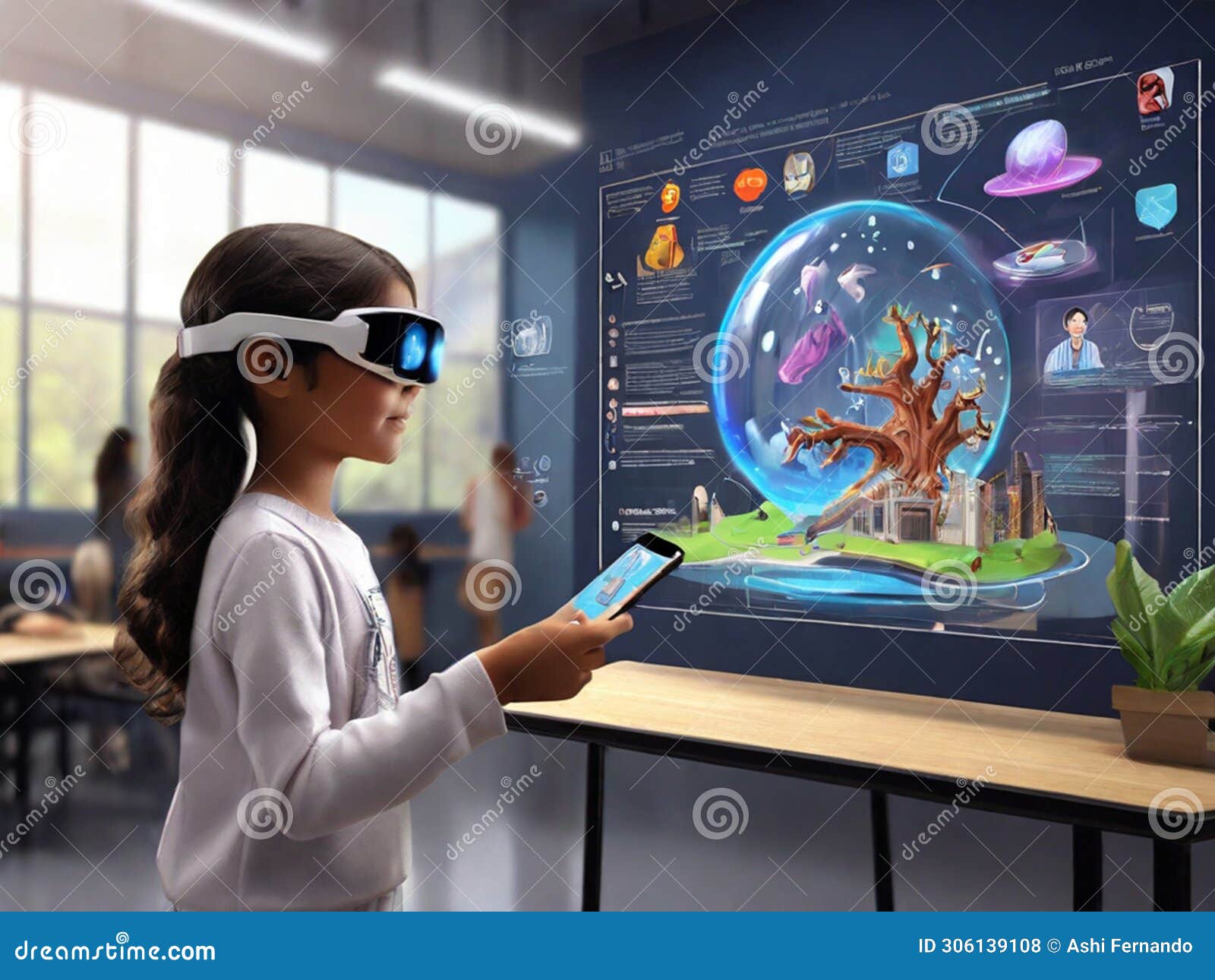 Learning Beyond Limits: Augmented Realities in Education Stock ...