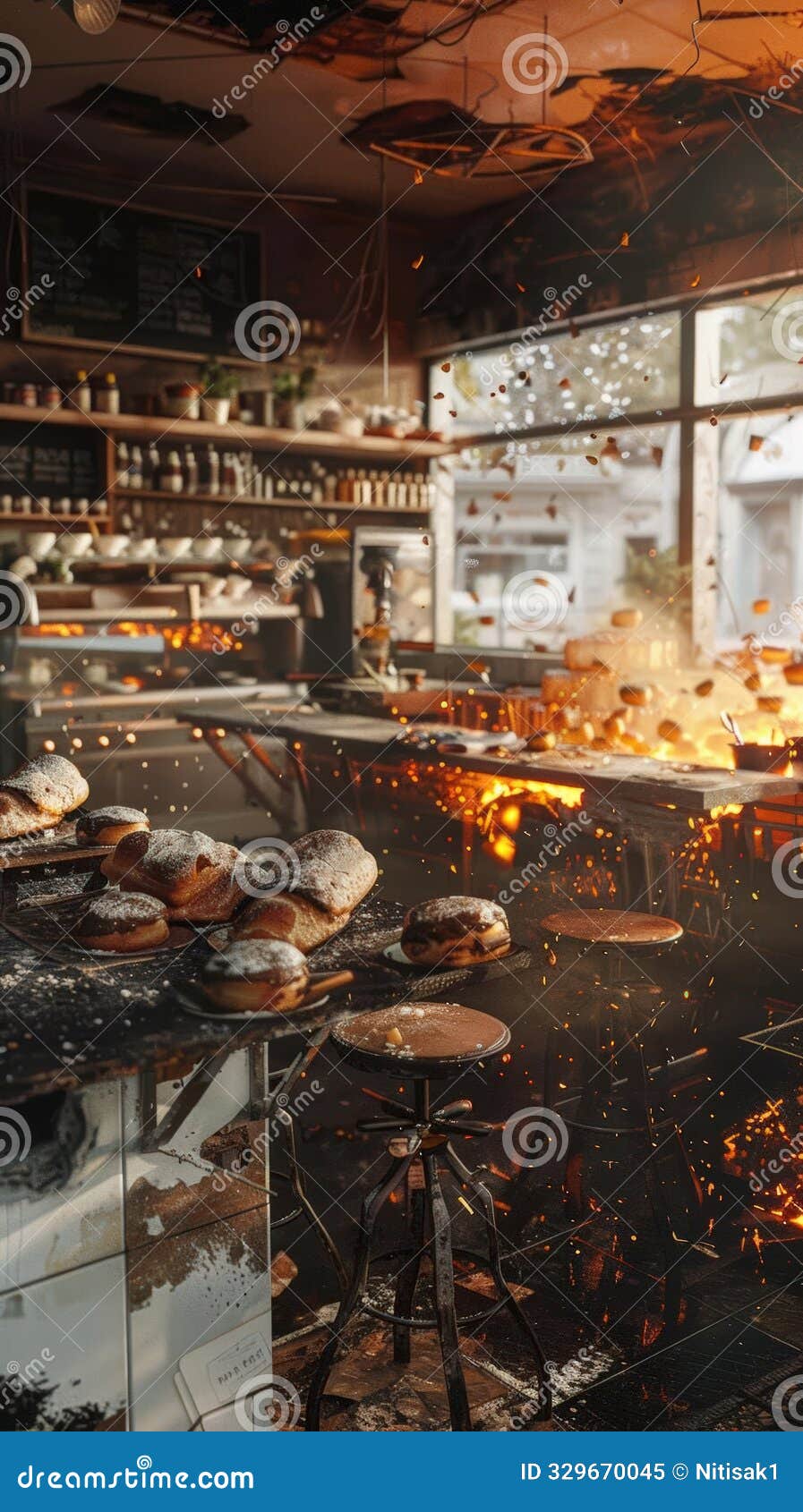 Explore Unexpected Camera Angles in a Postapocalyptic Bakery Featuring ...