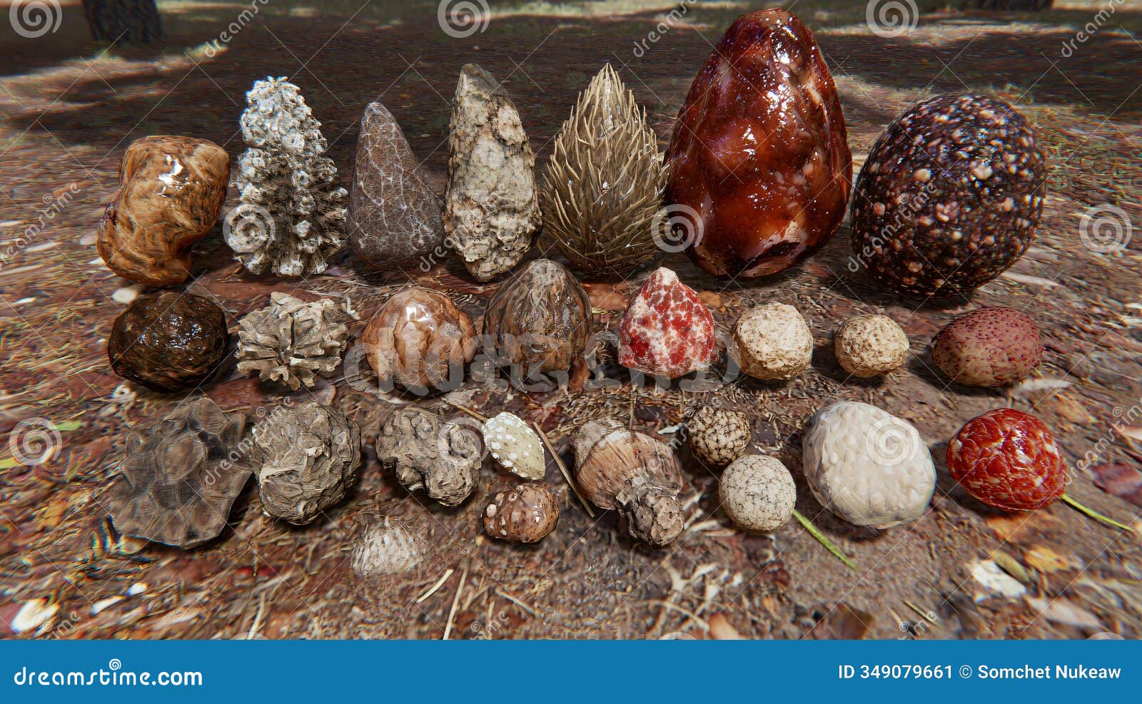 Comparison Of Natural And Bioengineered Fruits Royalty-Free Stock Photo ...