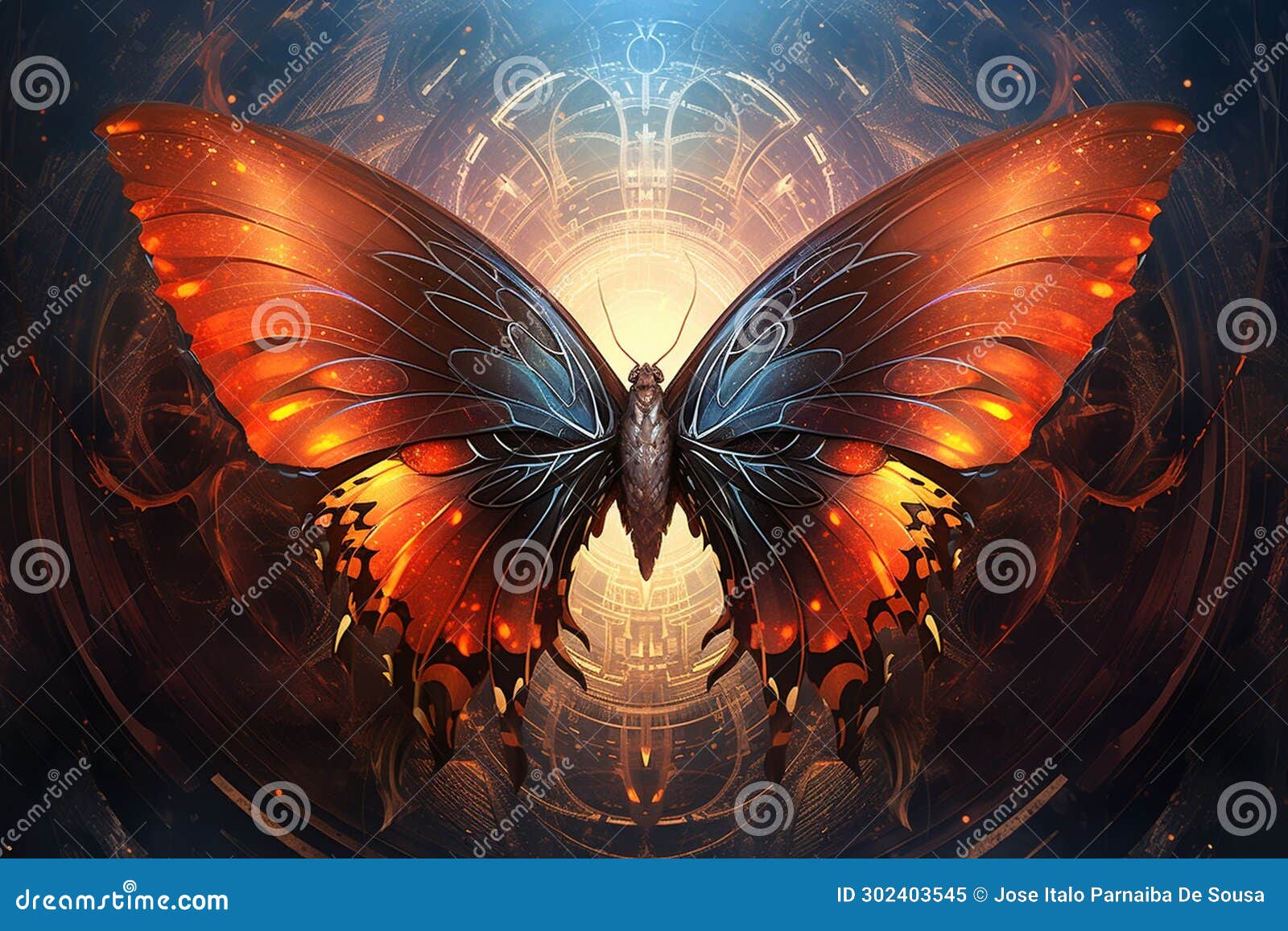 Explore the Use of Butterflies in Science Stock Illustration ...