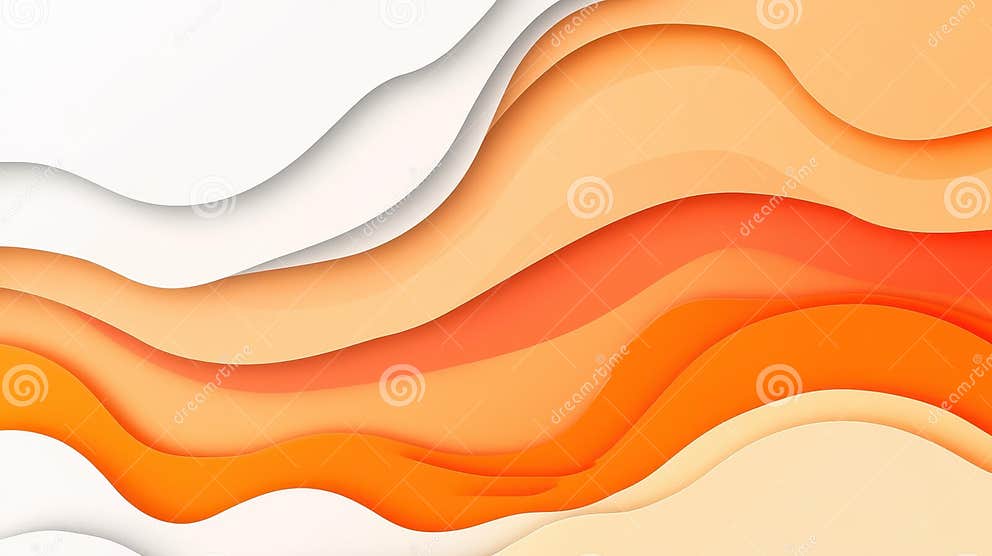 Explore this Vibrant Orange Gradient Design, Blending Modern Art with ...