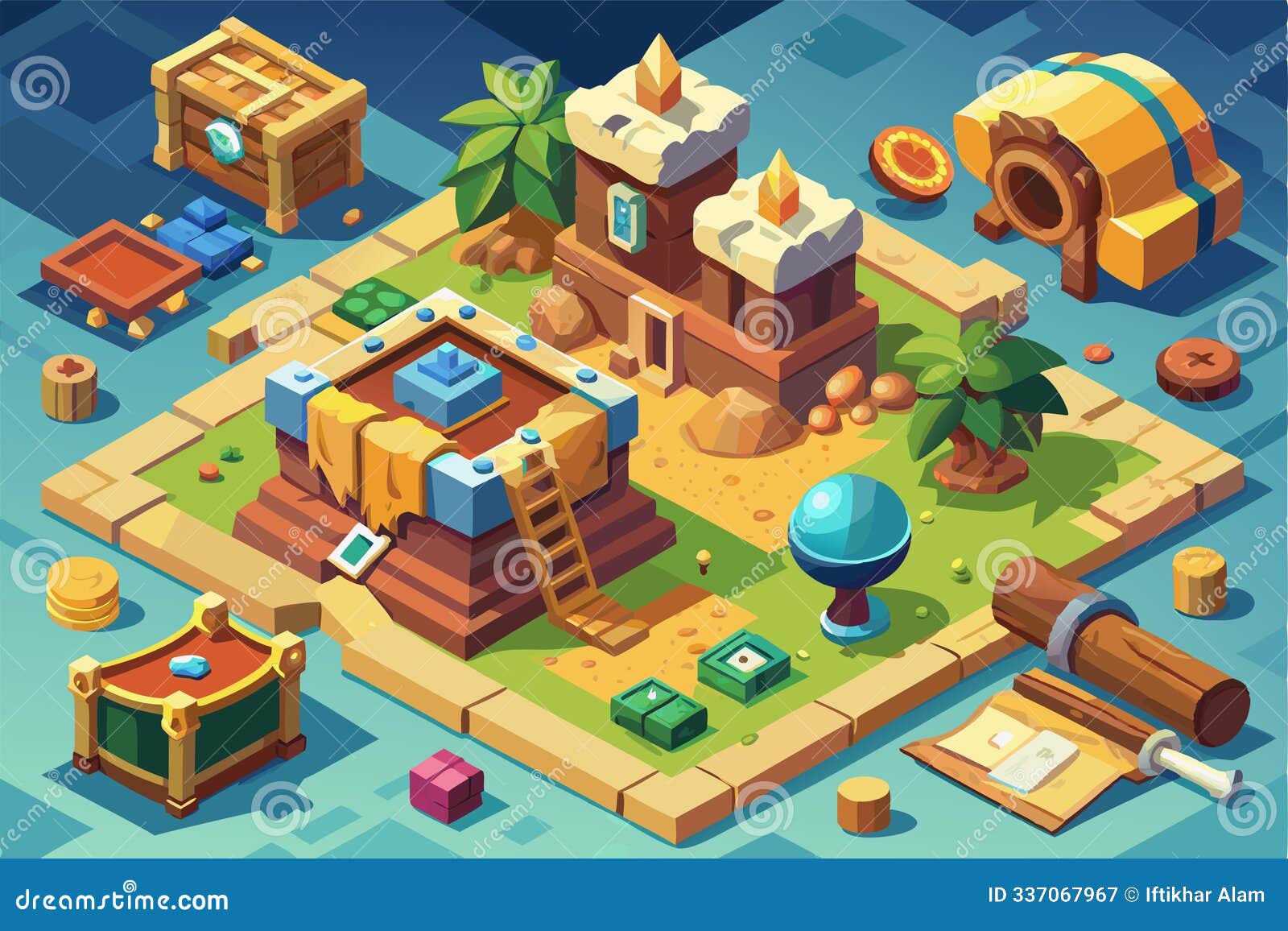 Explore a Vibrant Treasure Hunting Terrain Filled with Intriguing ...
