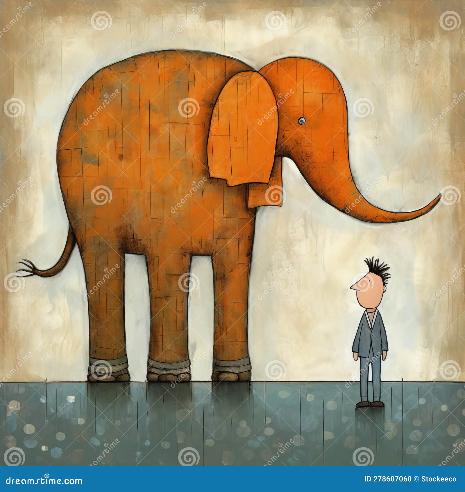 Top 31 Orange Elephant Funny Chicken Comics In The Style Of Didier ...