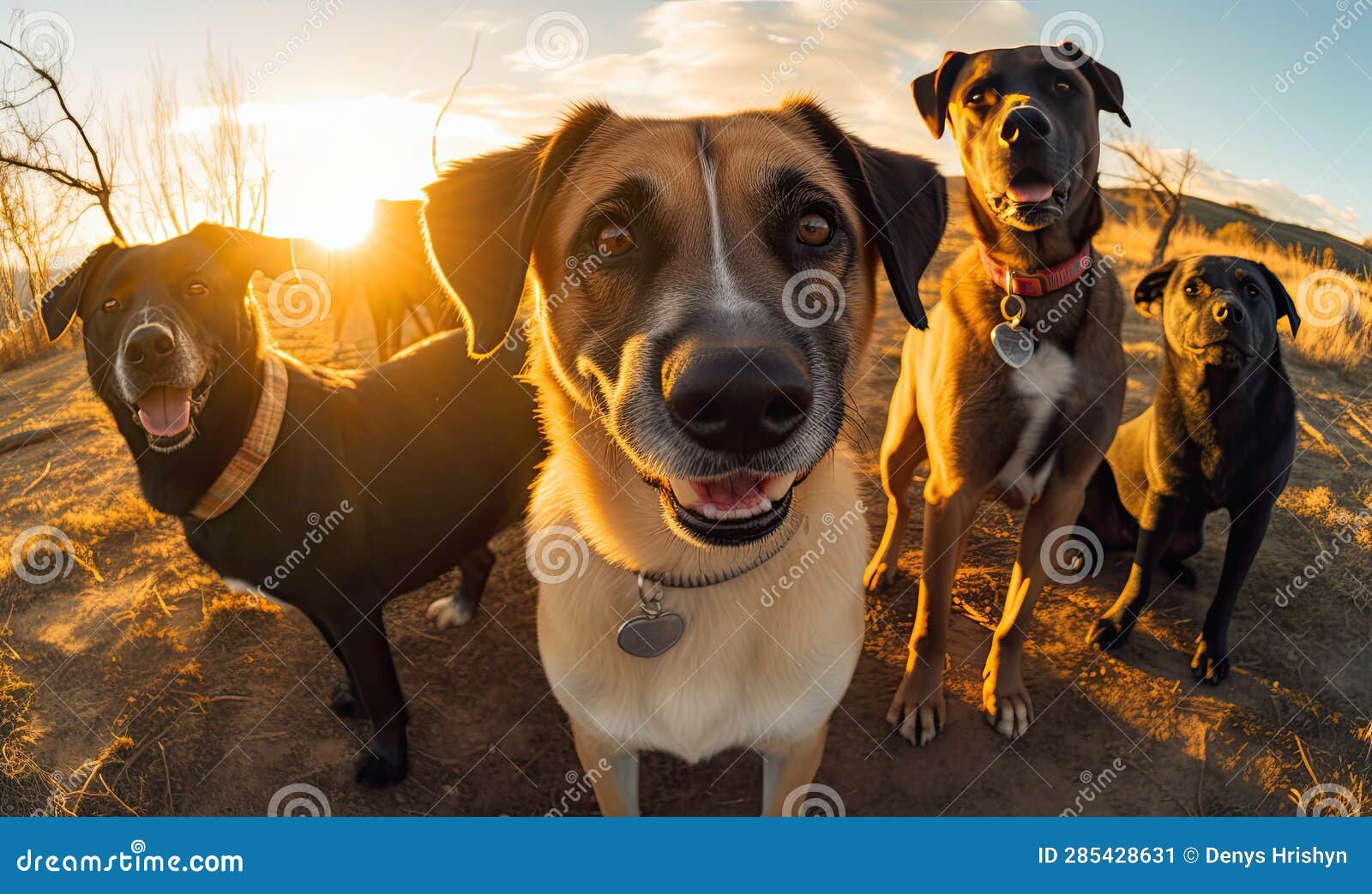 Explore the World of Dogs through Captivating Photography Selfies Stock ...