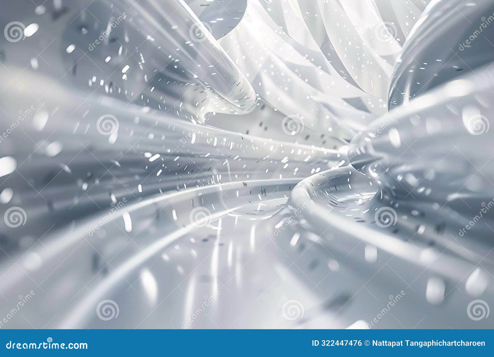 Explore the World of Innovation with a Light Gray Abstract Technology ...