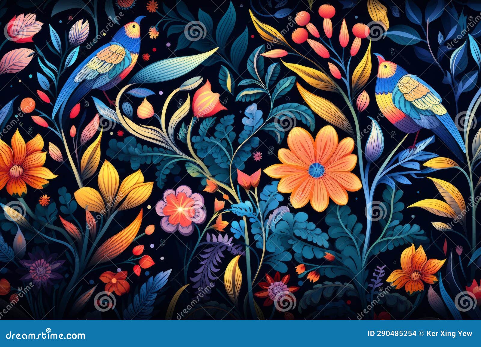Explore the World of Pattern Designs Stock Illustration - Illustration ...