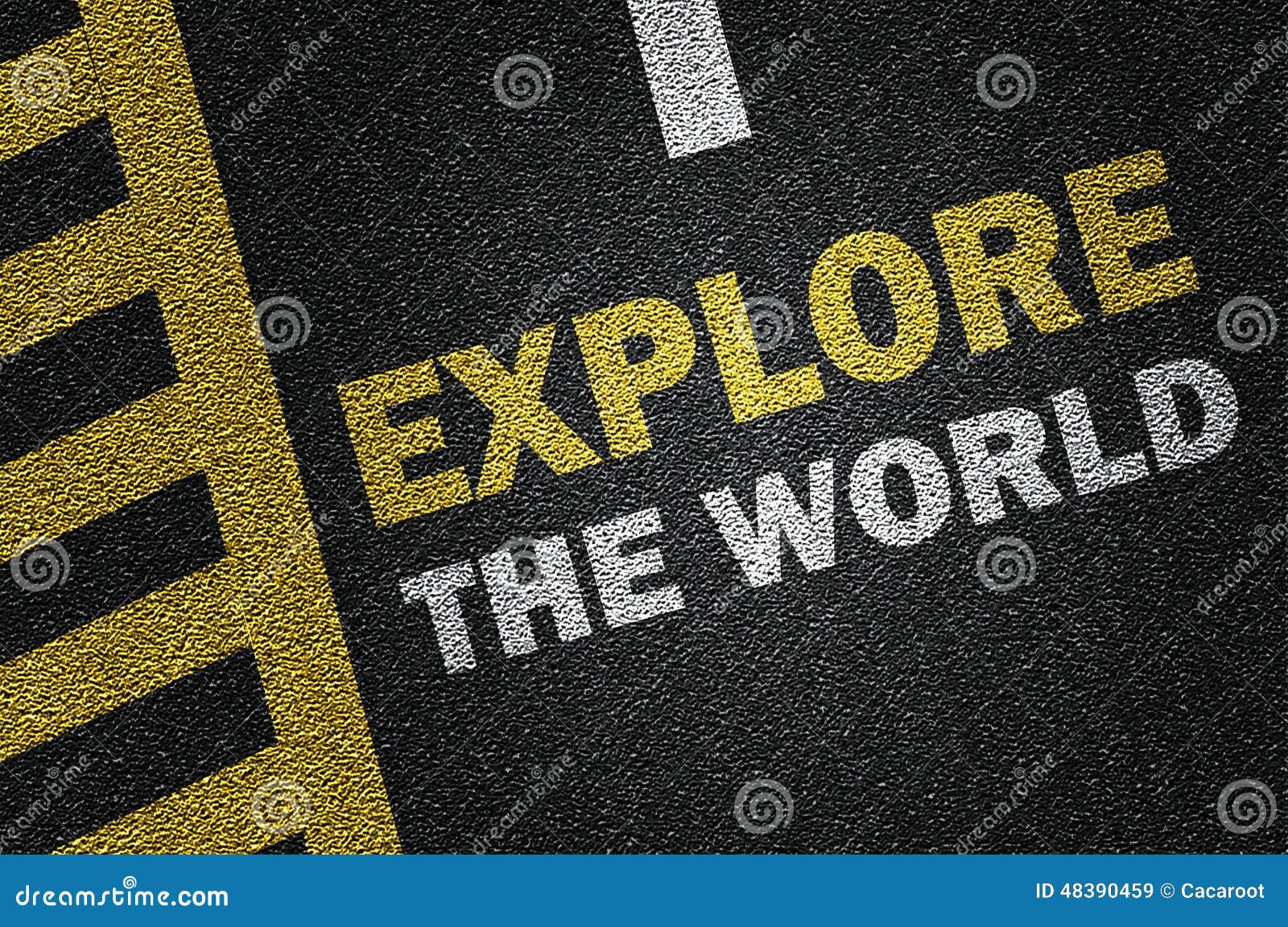 Explore the world stock illustration. Illustration of destination ...