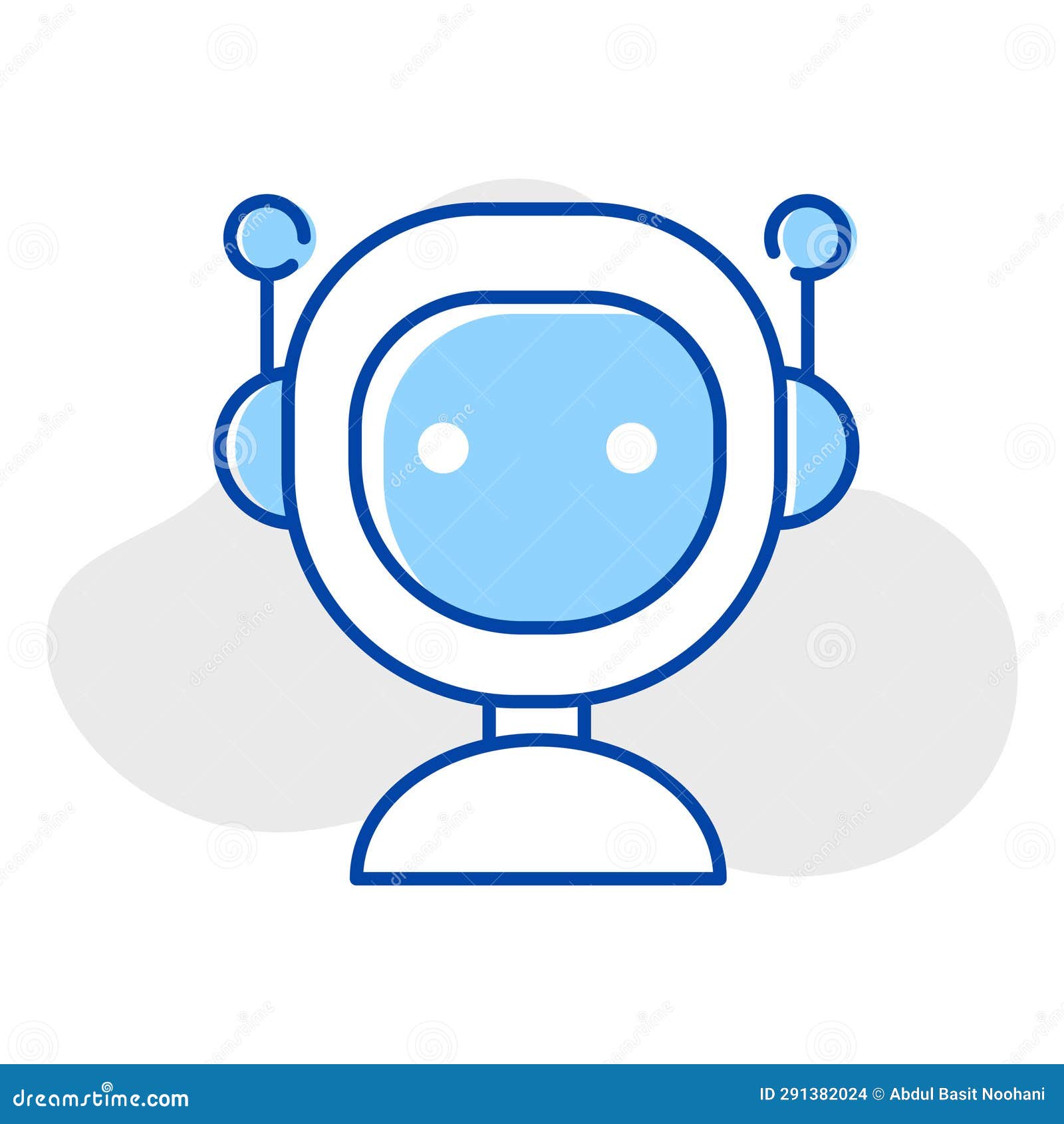 Explore the World of Robotics with this Visual Symbol. Stock Vector ...
