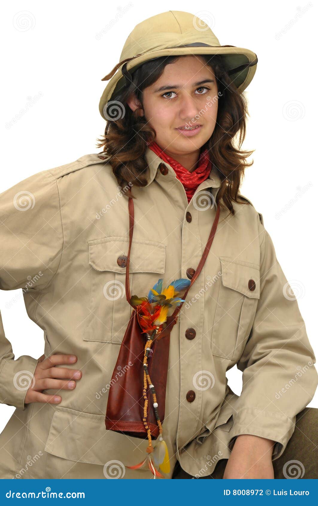 918 Girl Explorer Isolated Stock Photos - Free & Royalty-Free Stock ...