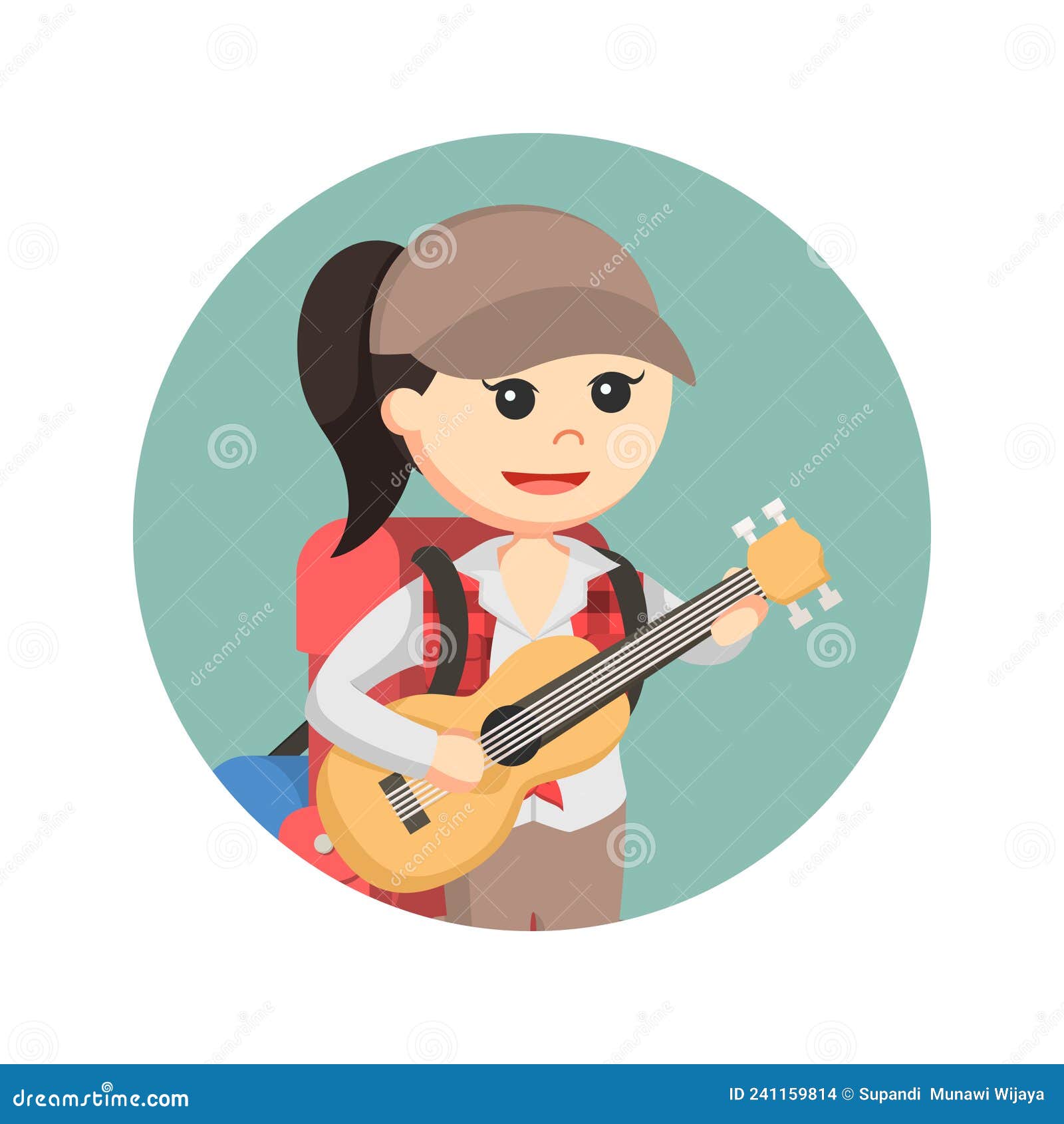 Explorer Character Profession Design Vector Stock Vector - Illustration ...