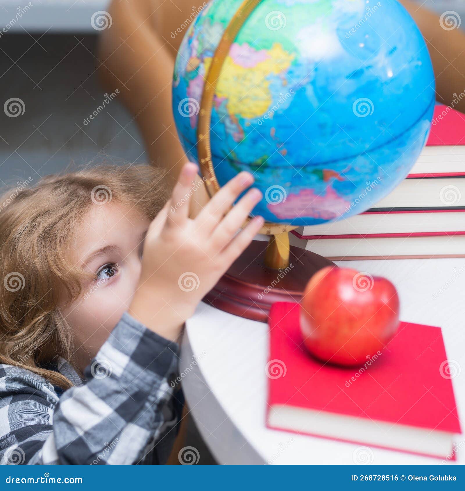 Explorer and Discovery. Back To School. Funny Little Boy from ...