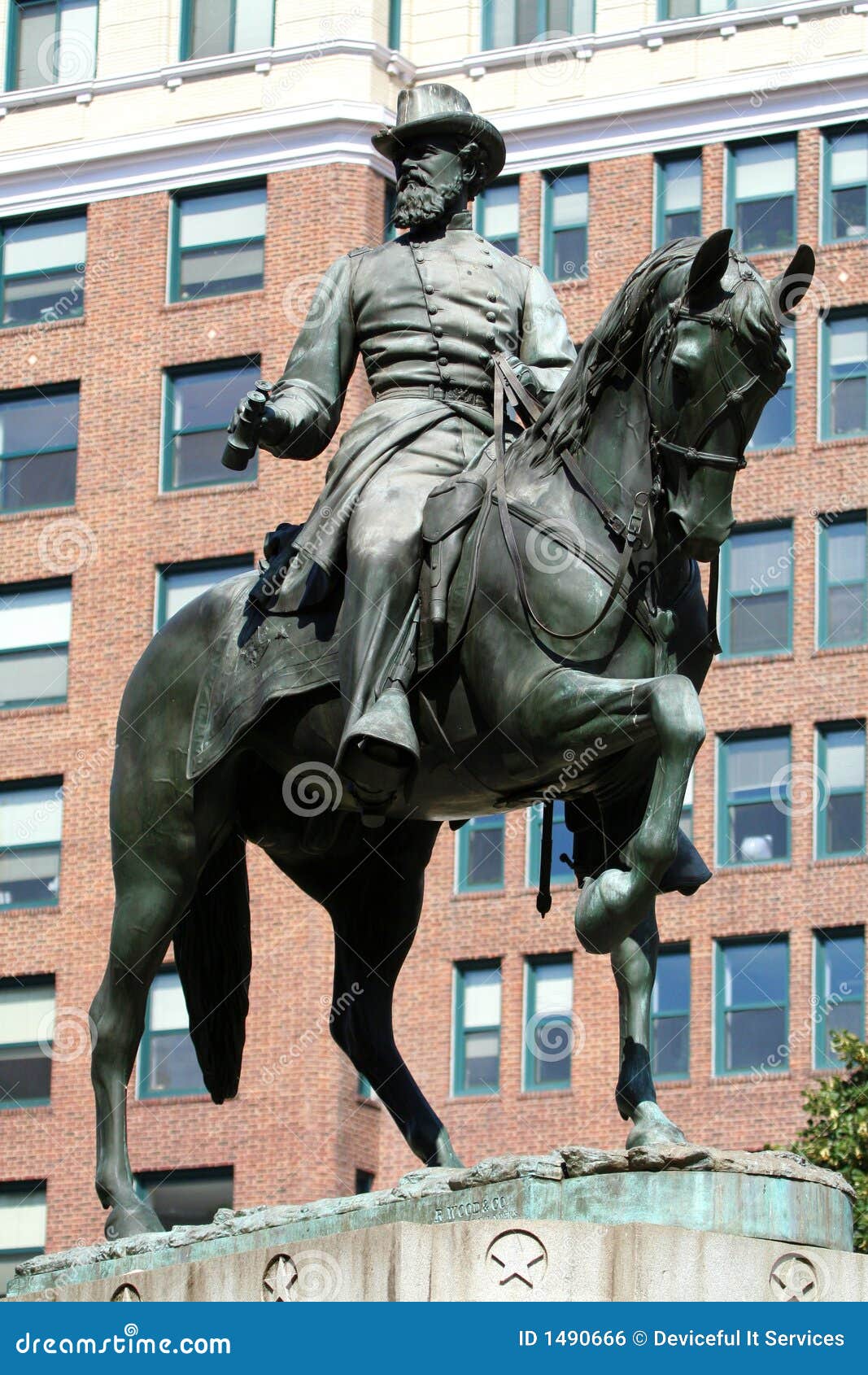 Explorer Statue stock photo. Image of history, washington - 1490666