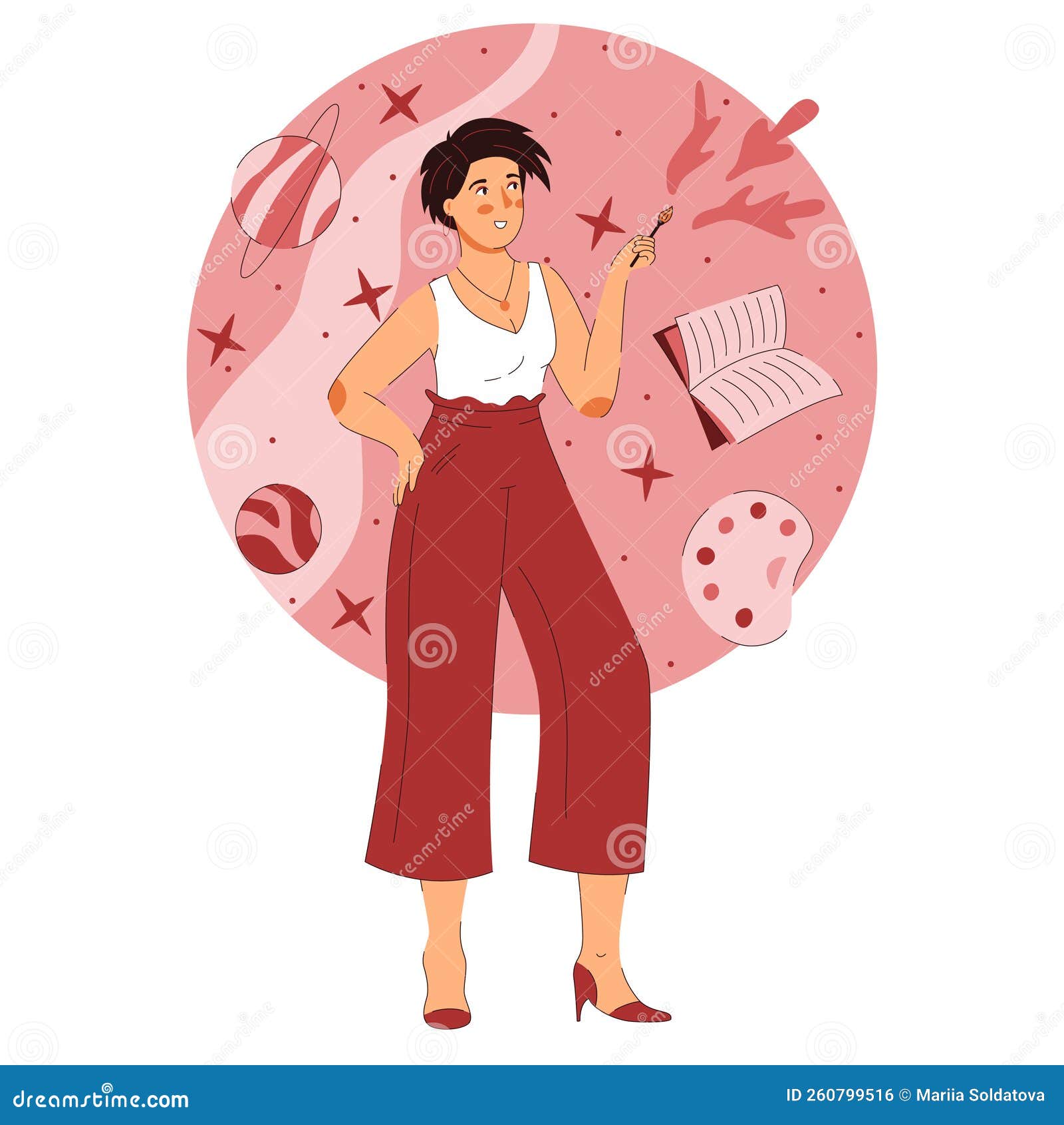 Mbti Concept, People With Different Mindset Types Cartoon Vector ...