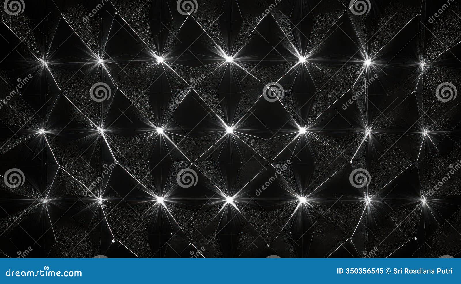 Exploring Abstract Black and White Geometric Patterns Stock ...