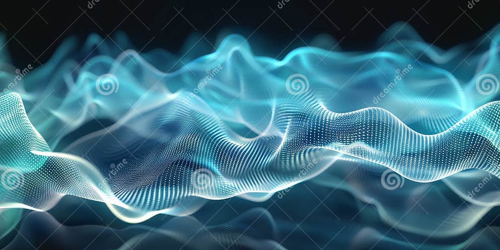 Exploring Abstract Digital Waveforms and Particles for Innovative ...