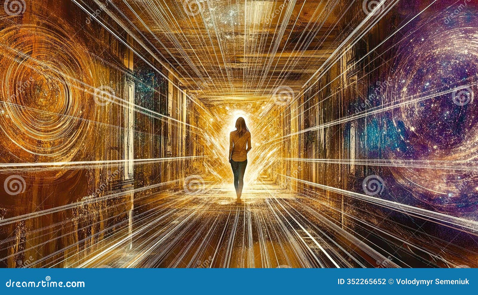 Exploring Abstract Dimensions through a Shifting Human Figure in a ...