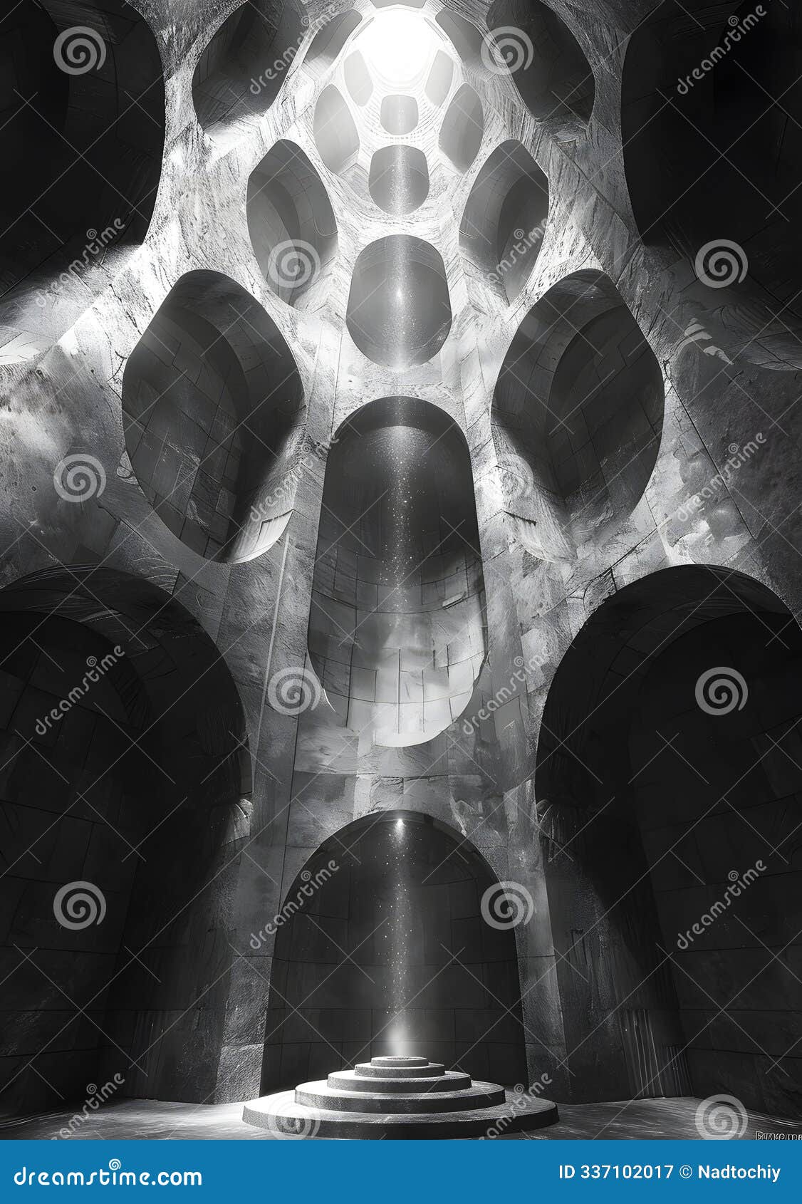 Exploring the Artistry of Light in Gothic Architecture Stock Image ...