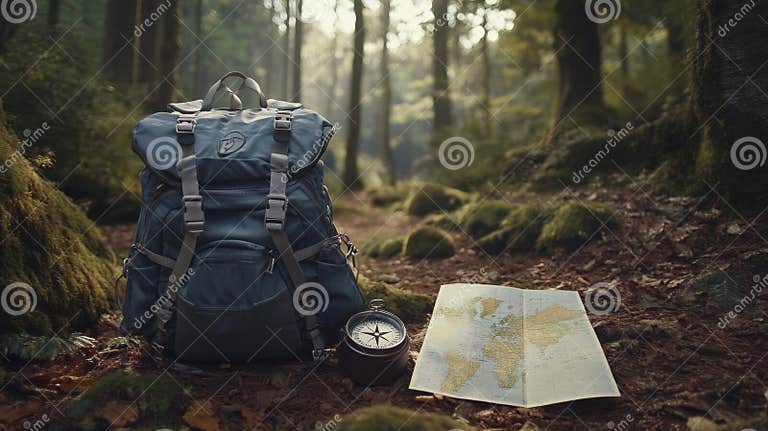 Exploring the Beauty of Nature with a Backpack and Tools for Adventure ...