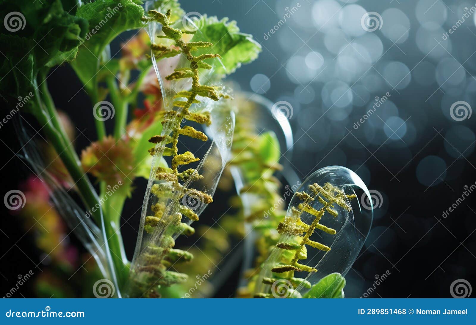 Exploring Biotechnology Innovations. Generative By Ai Stock Image ...