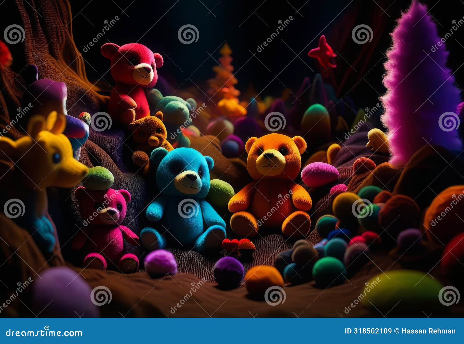 Exploring The Cimmerian Plush Virtual Realm Royalty-Free Stock ...