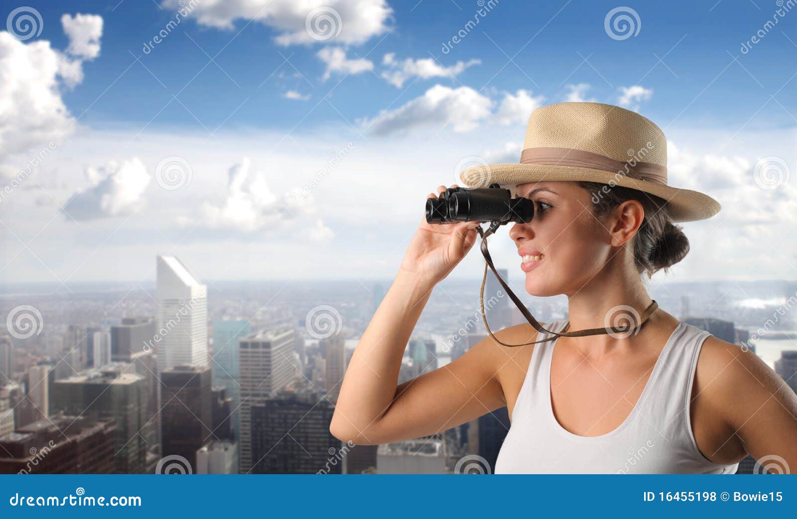 Exploring the city stock photo. Image of york, lens, america - 16455198