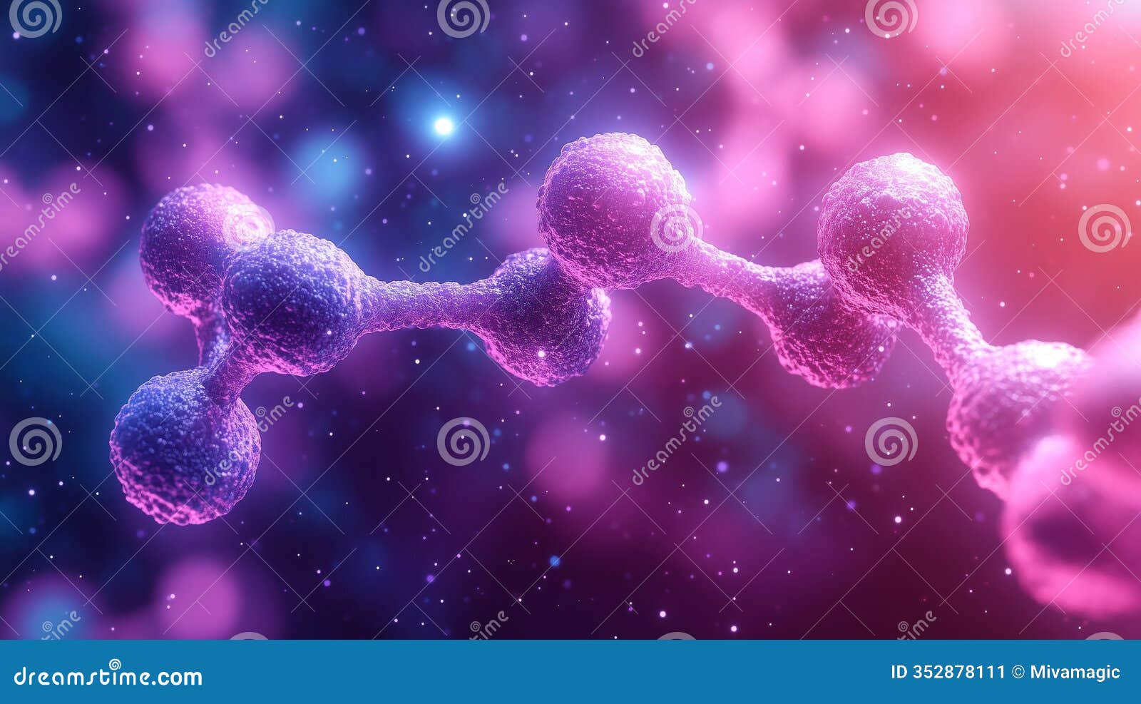Exploring the Colorful World of Molecular Structures and Bonds Stock ...