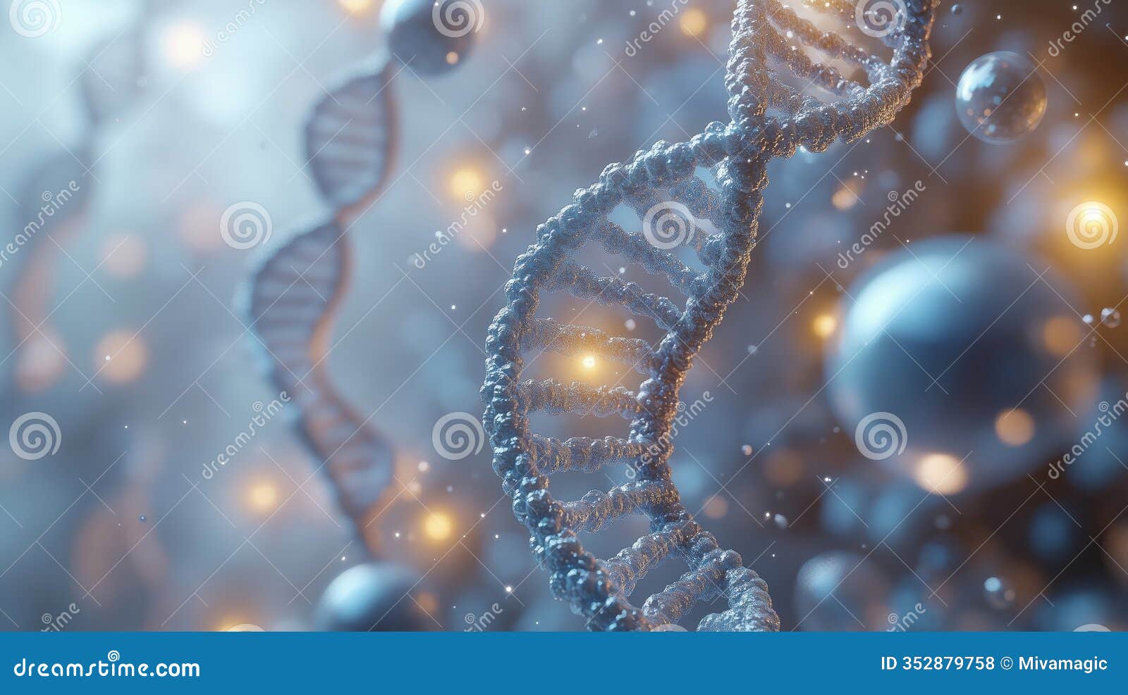 Exploring the Complexity of DNA Structure and Its Significance Stock ...
