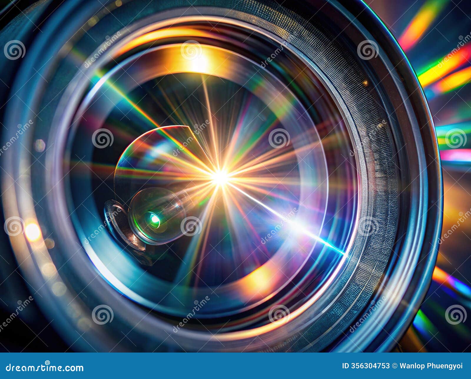 Convex Lens Schematic Diagram In Optics Physics. Vector Illustration | CartoonDealer.com #257574832