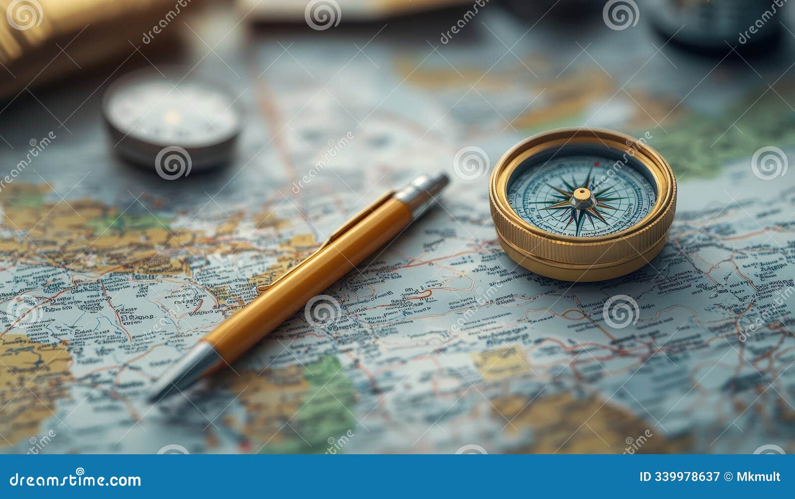 Mapping The Customer Journey Experience On A Detailed Geographical Map ...