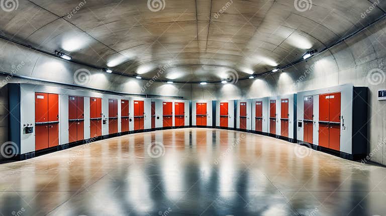 Exploring the Depths: Inside a Nuclear Bunker S Command Center Stock ...