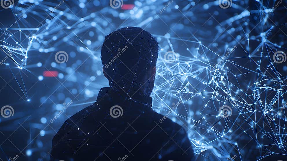 Exploring Digital Connections Person Engaged with Networks Virtual ...