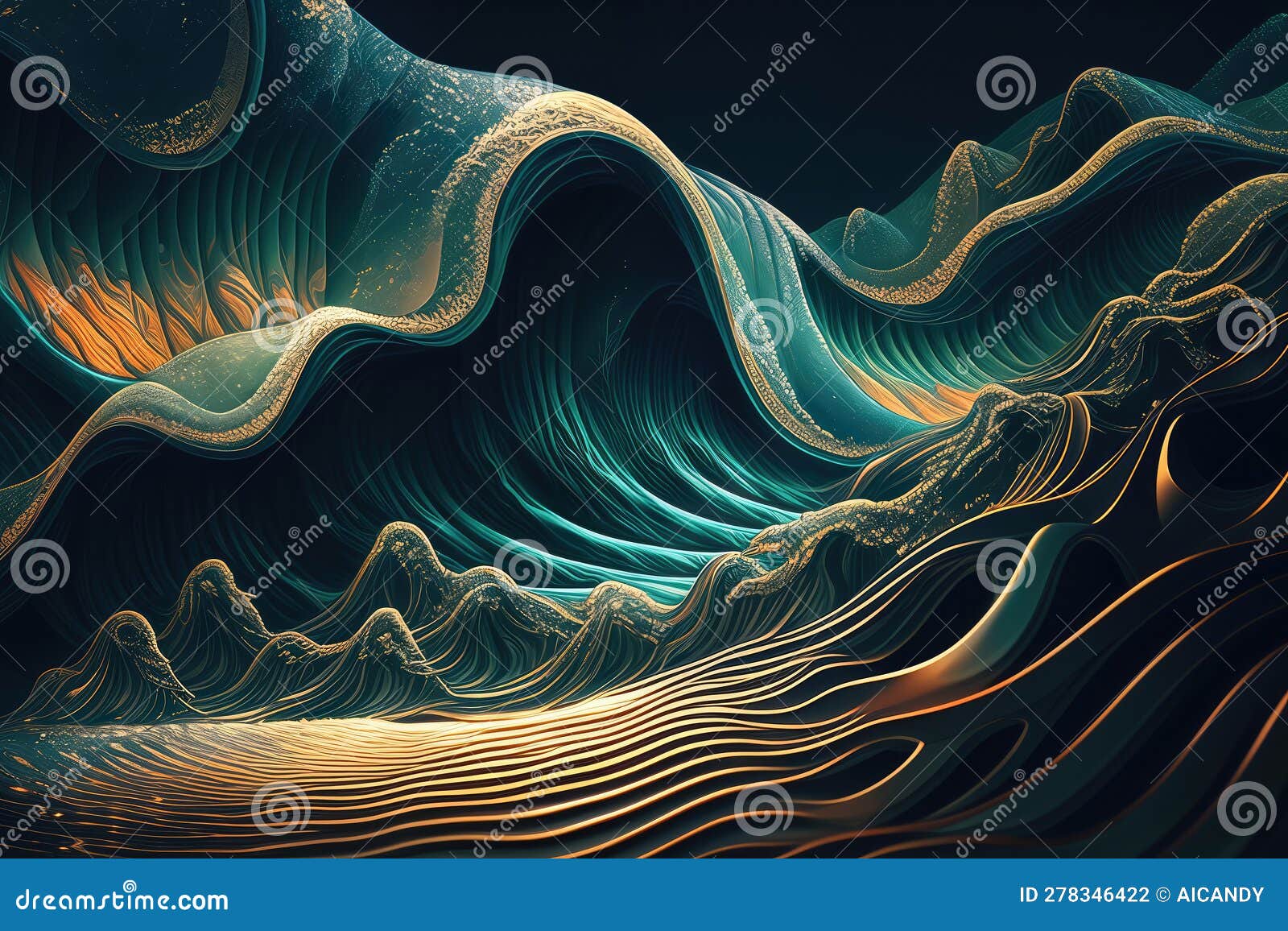 Exploring the Digital Depths of Rippling Waves and Undulating Ripples ...