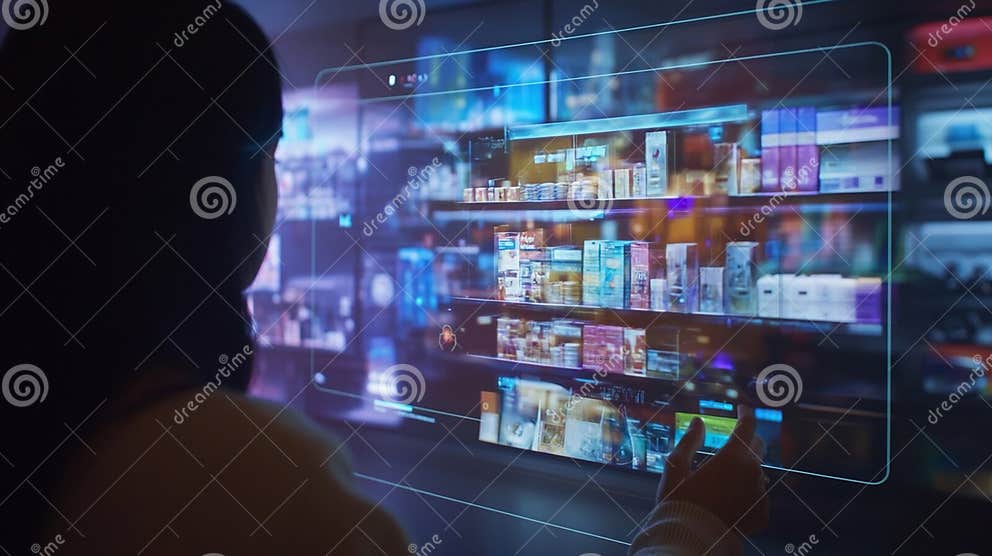 Exploring a Digital Product Display in a Modern Retail Setting with ...