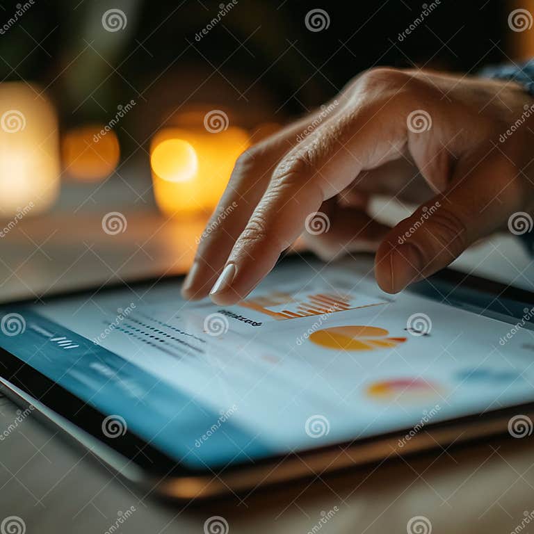 Exploring the Digital World E Commerse Stock Photo - Image of advanced ...