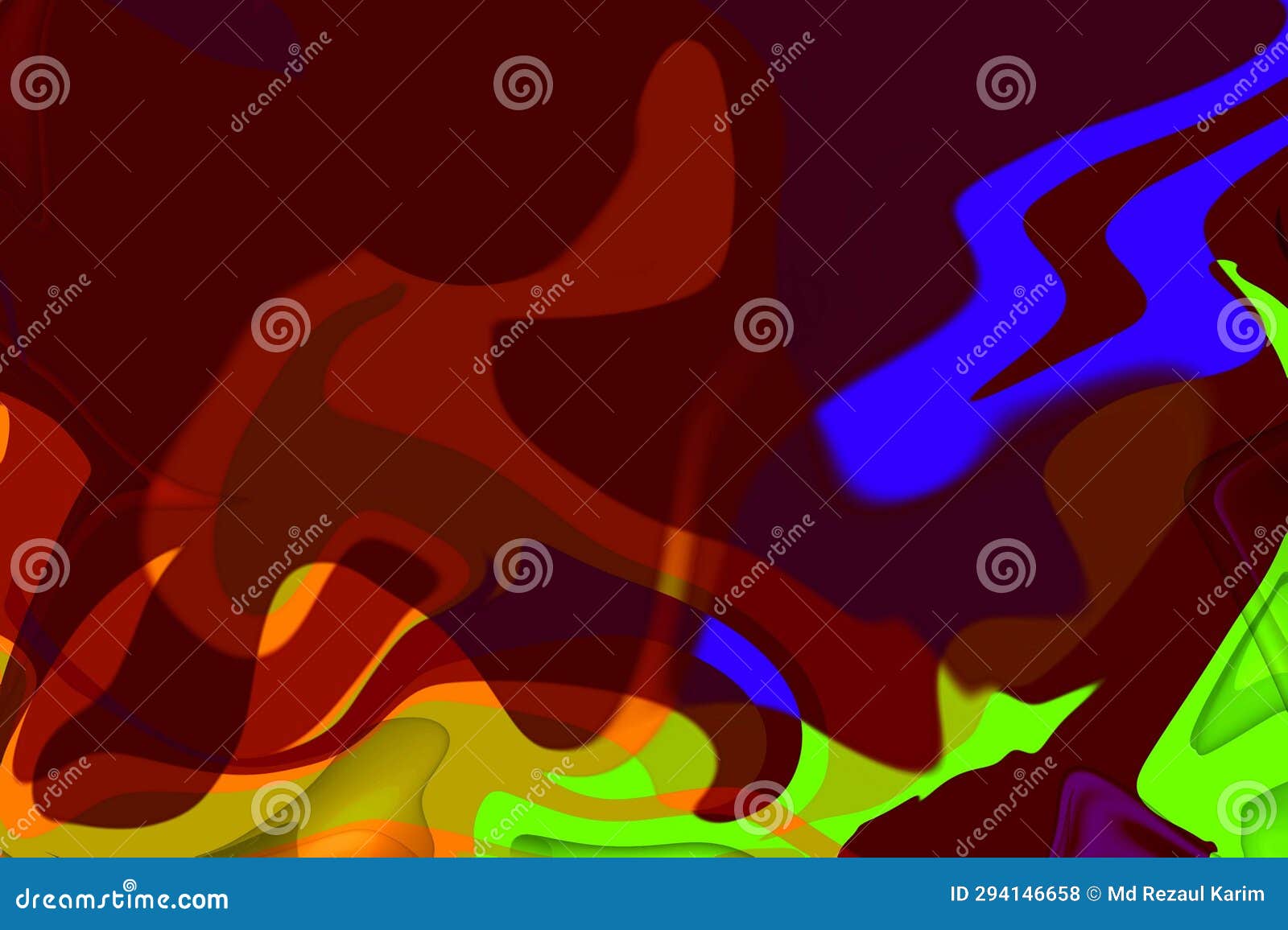 Exploring Dimensions with Psychedelic Moving Background Stock ...