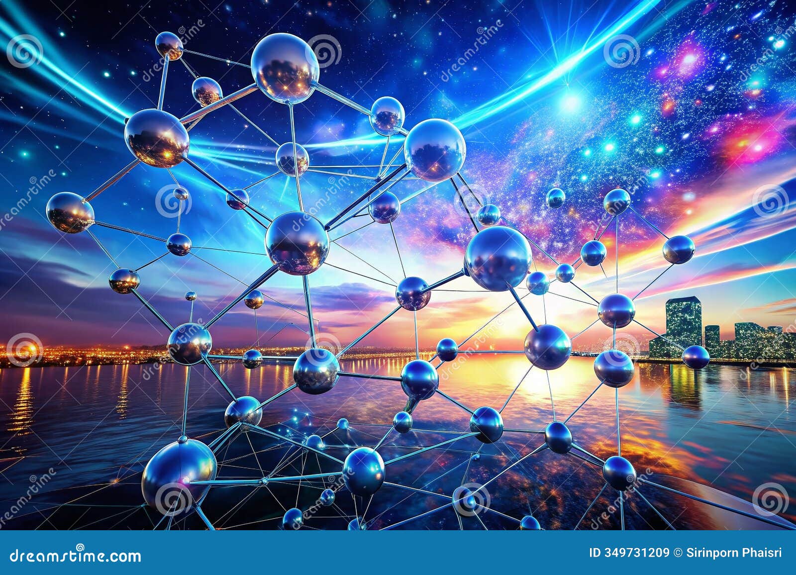 Exploring the Dynamic Bonds of Hydrogen a Futuristic Visualization of ...