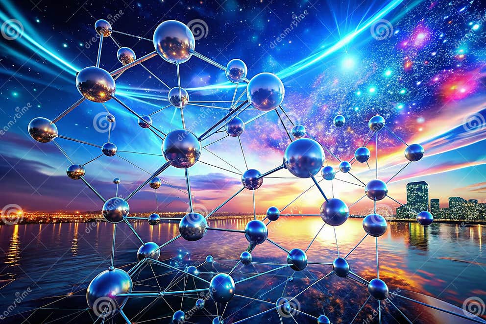 Exploring the Dynamic Bonds of Hydrogen a Futuristic Visualization of ...