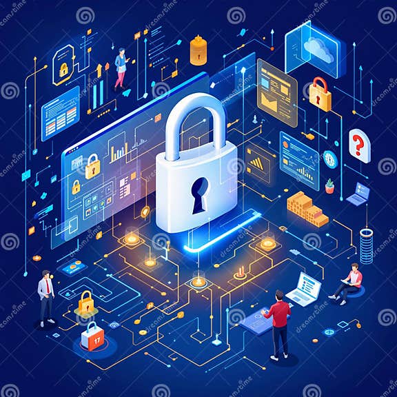 Exploring the Dynamic World of Cybersecurity with Virtual Locks and ...