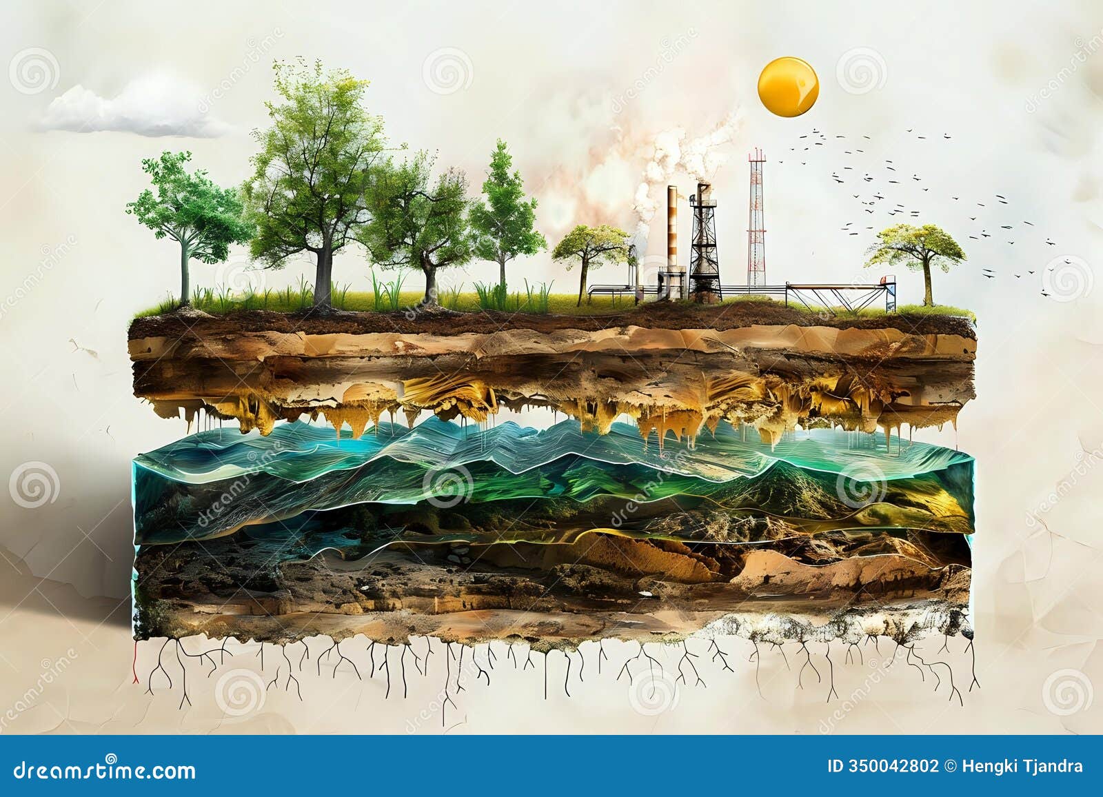 Exploring Earth S Layers: a Cross-Section Revealing the ...