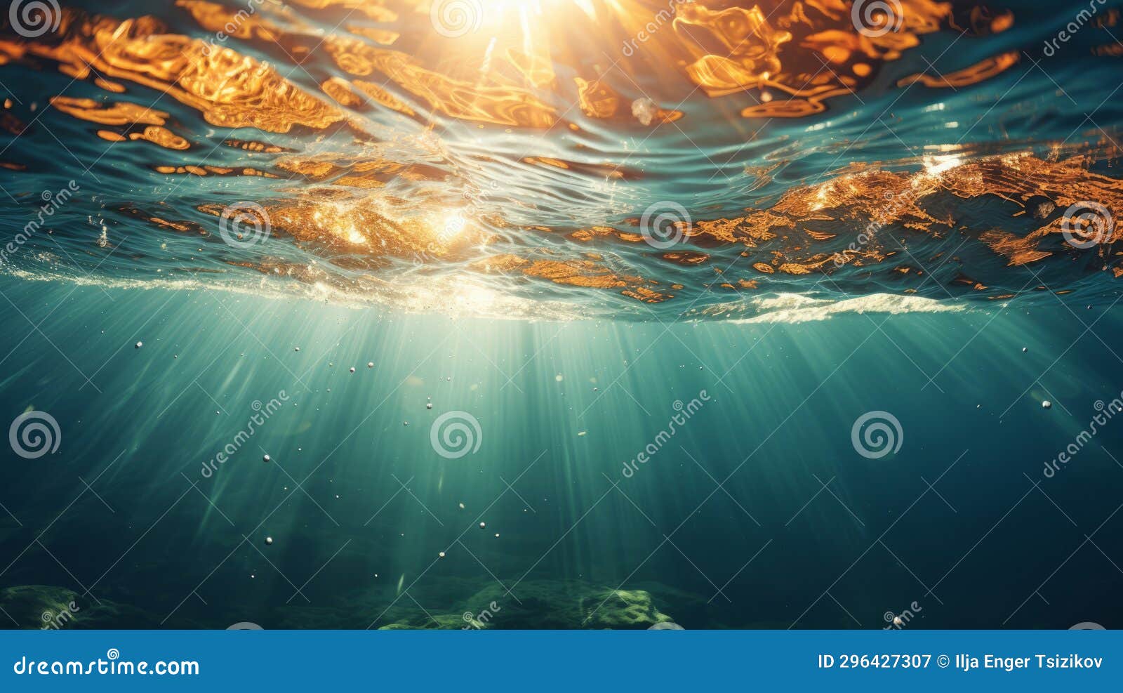 Exploring the Enchanting Underwater World Captivating Water Bubbles and ...