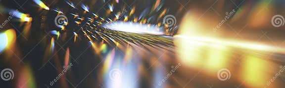 Understanding the Diffraction of Light with Vibrant Colors Radiating ...